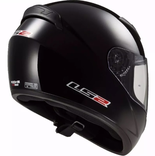 Tienda Expomoto - LS2 ROOKIE FF 352 NEGRO MATE