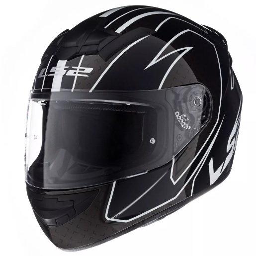 Tienda Expomoto - LS2 ROOKIE FF 352 NEGRO BLANCO GRIS