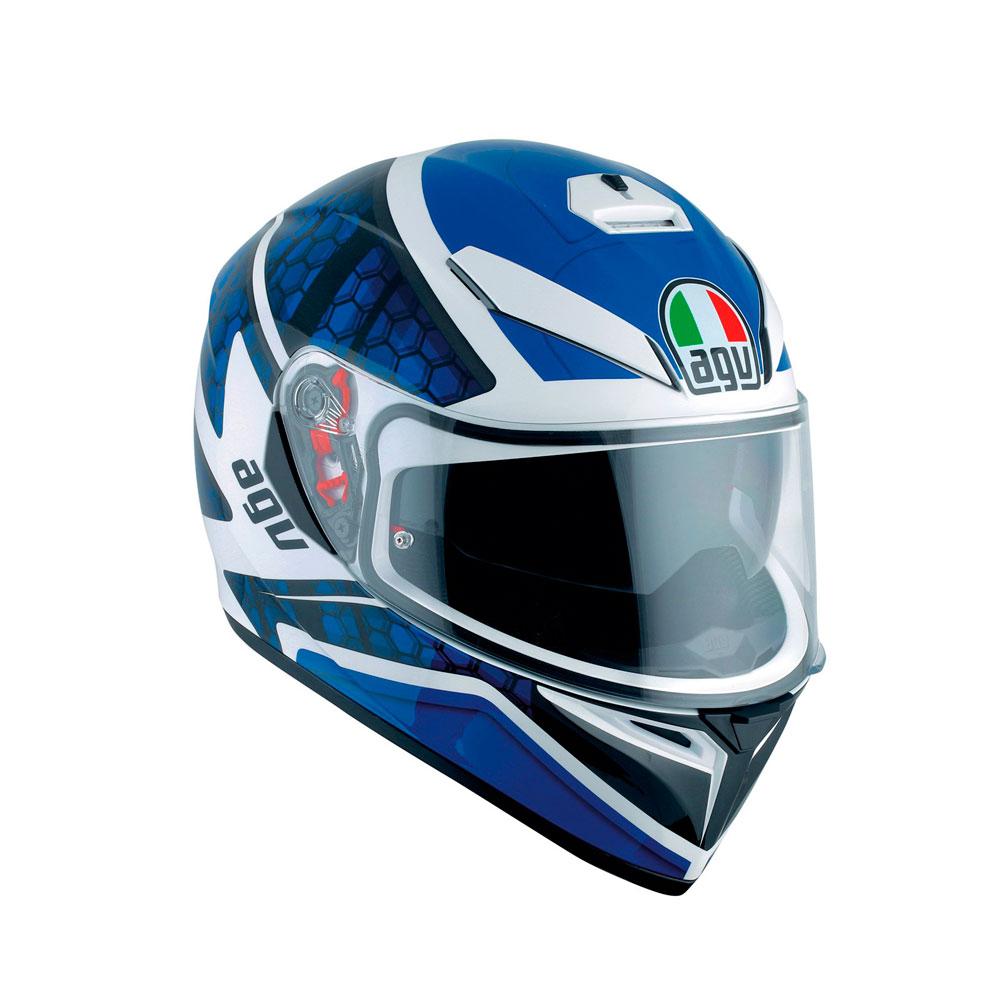 Tienda Expomoto - AGV K3 SV PULSE WHITE BLUE